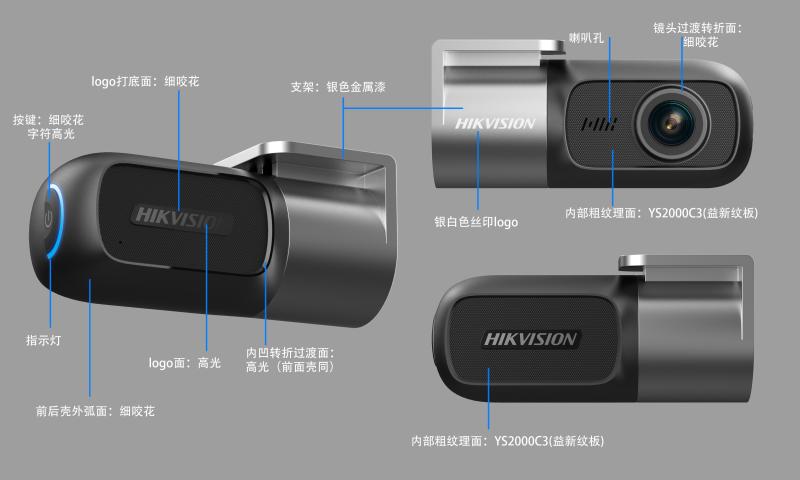 HIKVISION Dash Camera 1080PHD camera with horizontal 102°wideangle ...