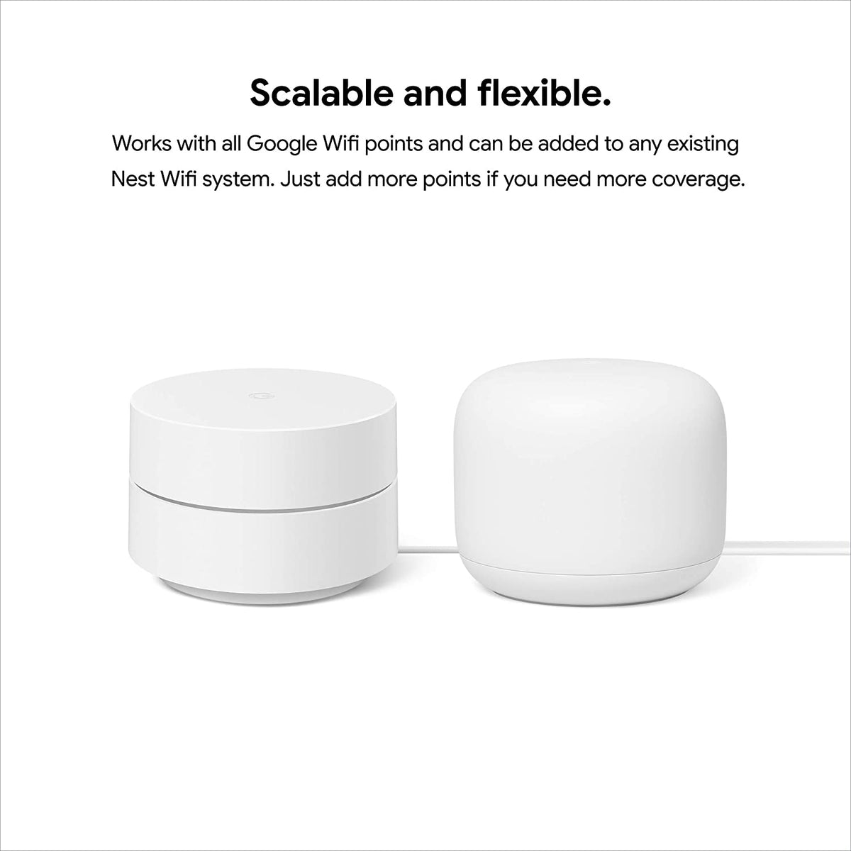 Google Wi-Fi AC1200 Mesh Wi-Fi System 3pack Up to 4500 square feet