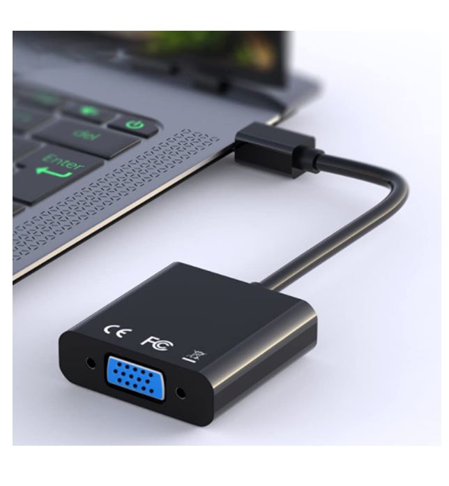 DP MINI-VGA FEMALE SHORT CABLE