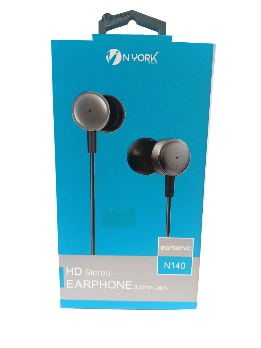 NYORK Stereo Earphone AUX-3.5mm (N140)