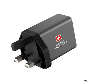 Swiss Military Super Charger 30w with type-c premiume cable 1.5 m
