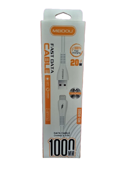 MEIDOU Fast Data Cable Charge & Sync USB-A To Lightning 1m MDU13